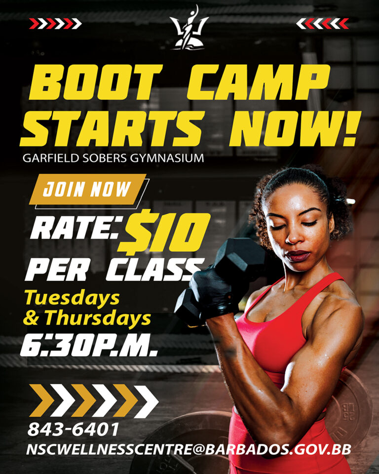 Boot Camp Classes – Garfield Sobers Gymnasium
